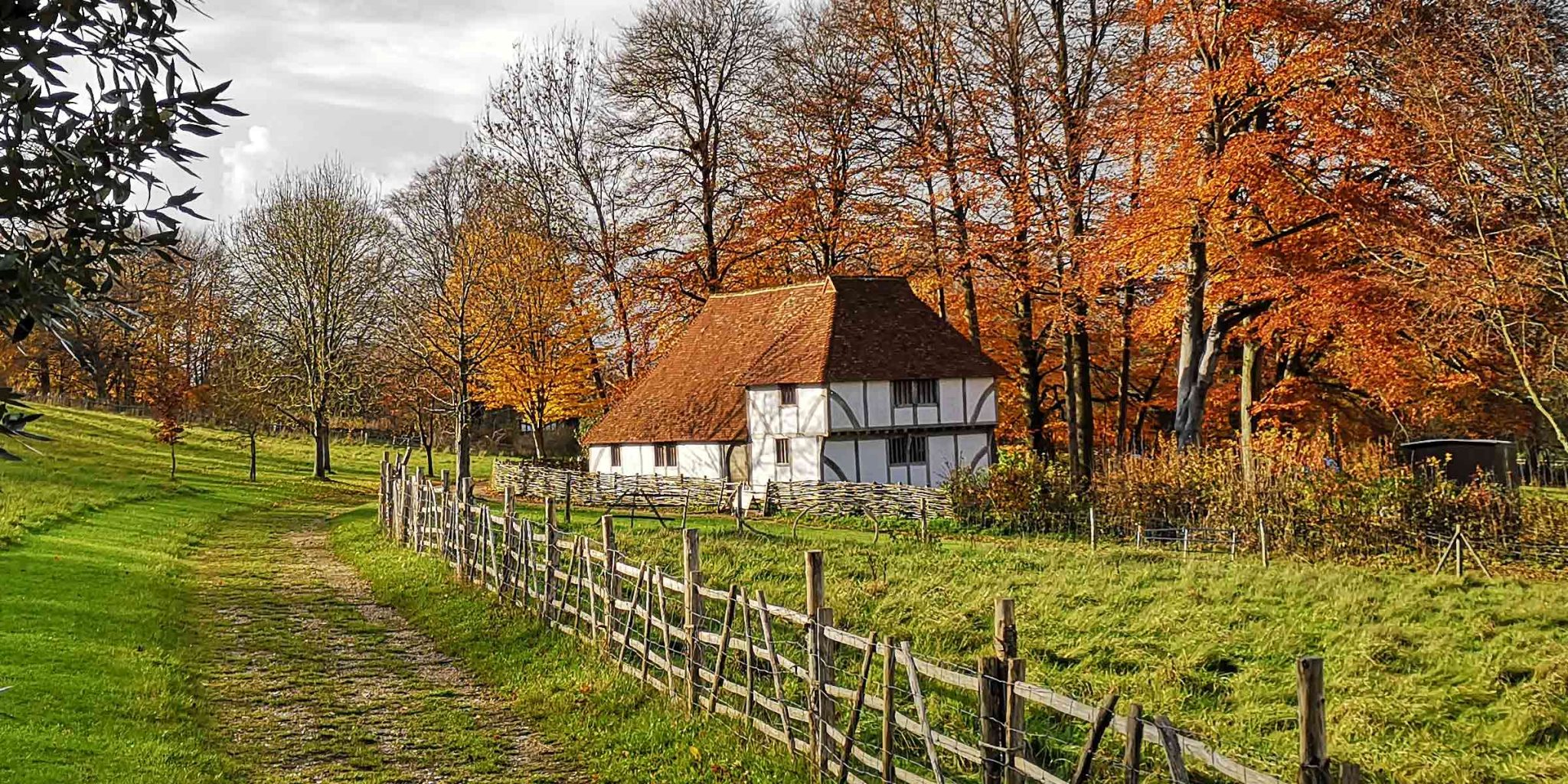 Medieval House From Sole Street At The Weald & Downland Museum